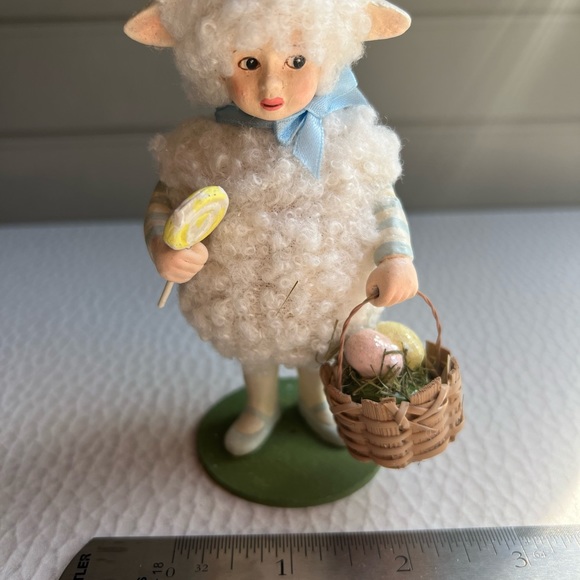Bethany Lowe | Accents | Brand New Little Lulu Lamb Figurine By Bethany ...